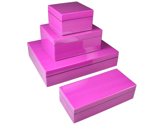 Burgundy - Square Box – Pacific Connections Store